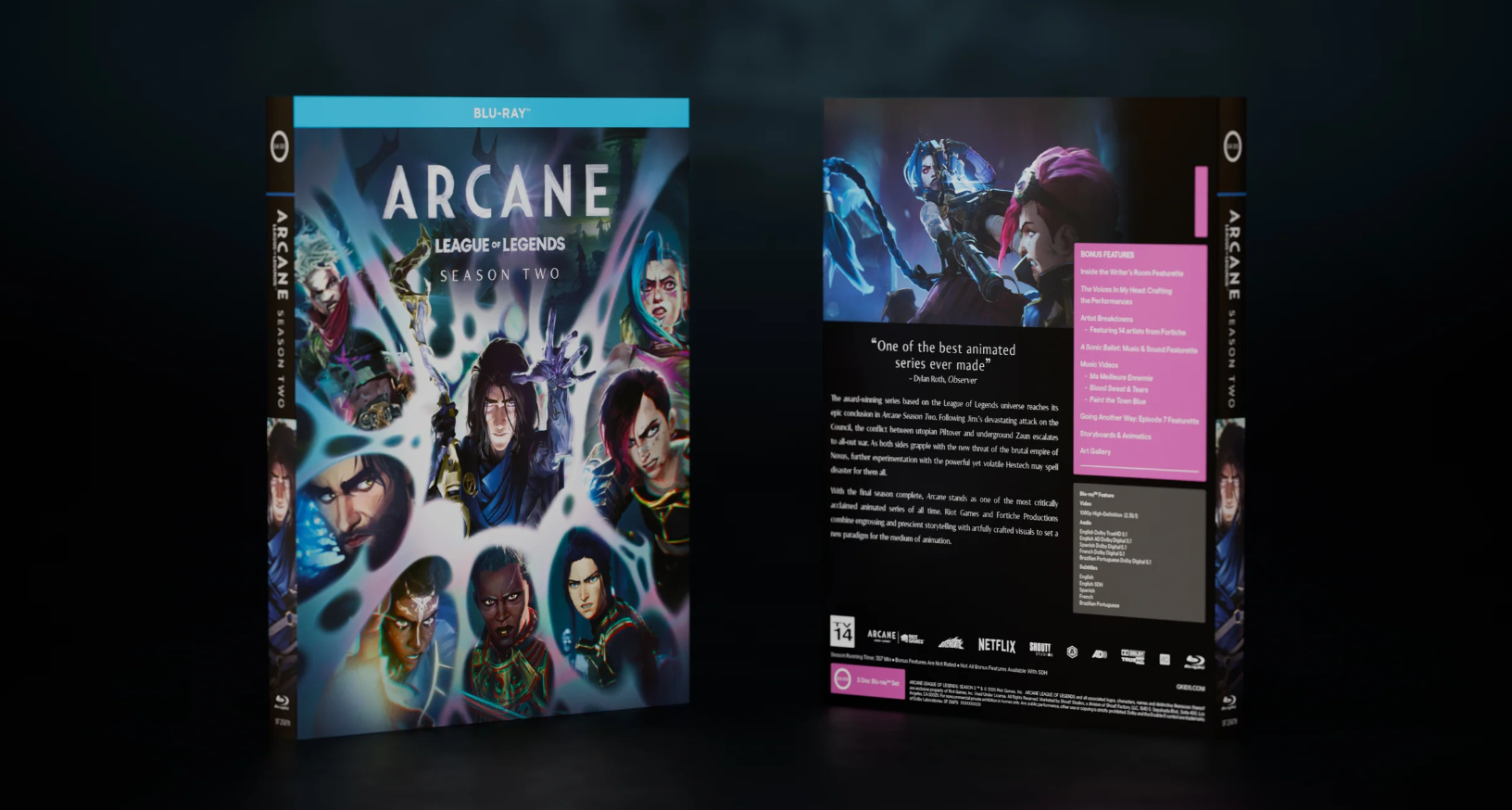 Arcane Season 2 DVD Pre-Orders Are LIVE! - Fortiche Production